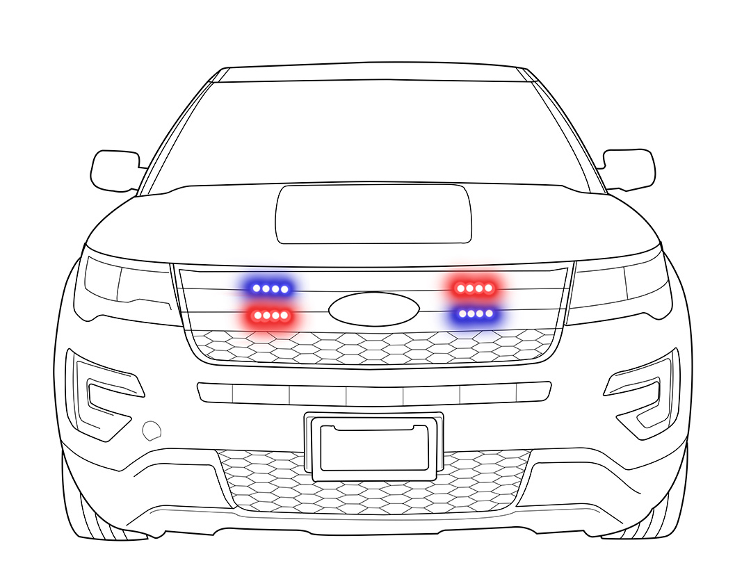 HG2 Grille Lights - HG2 Emergency Lighting